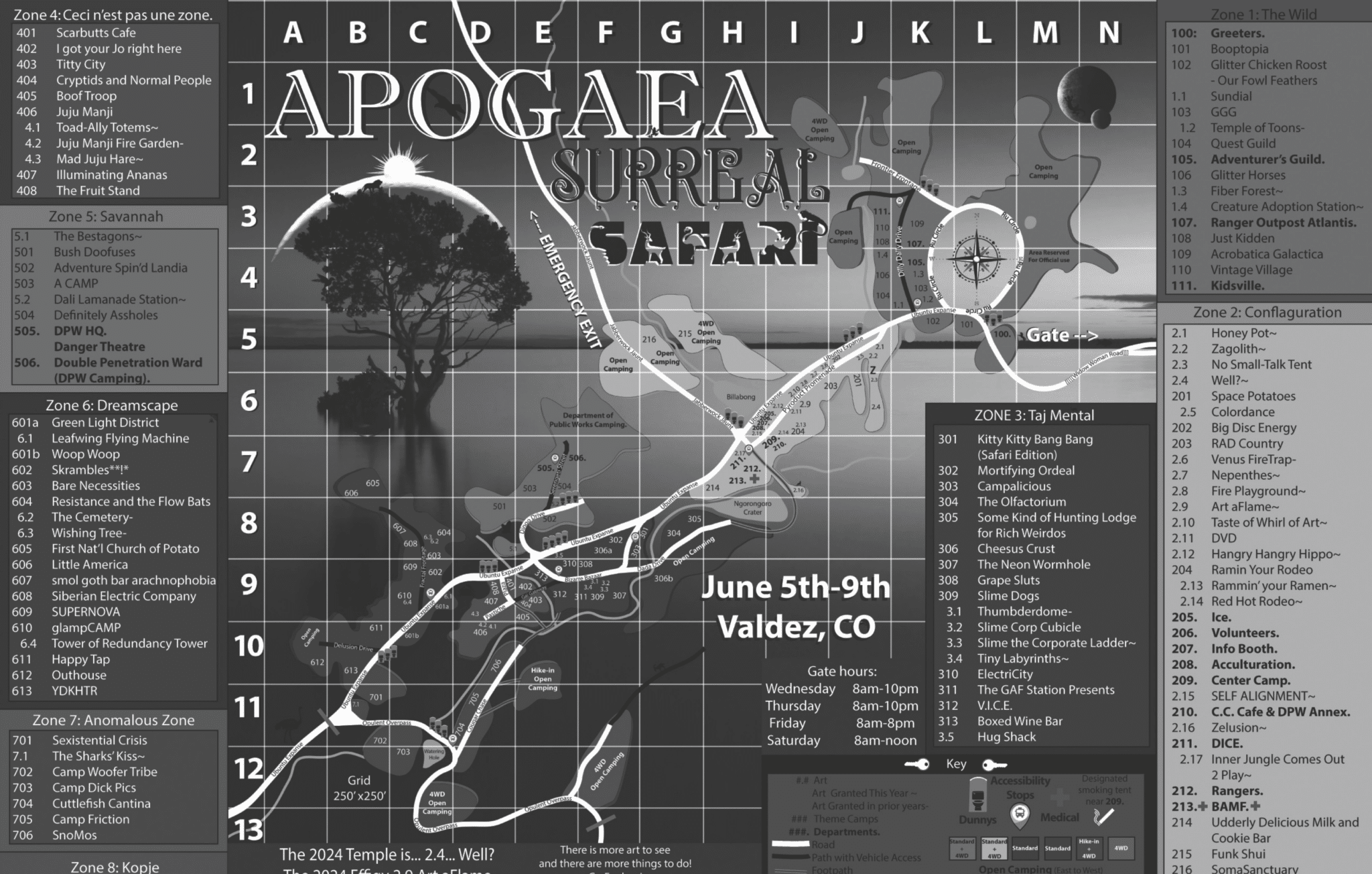 Apogaea 2024: Final Event Maps Are LIVE! - Apogaea